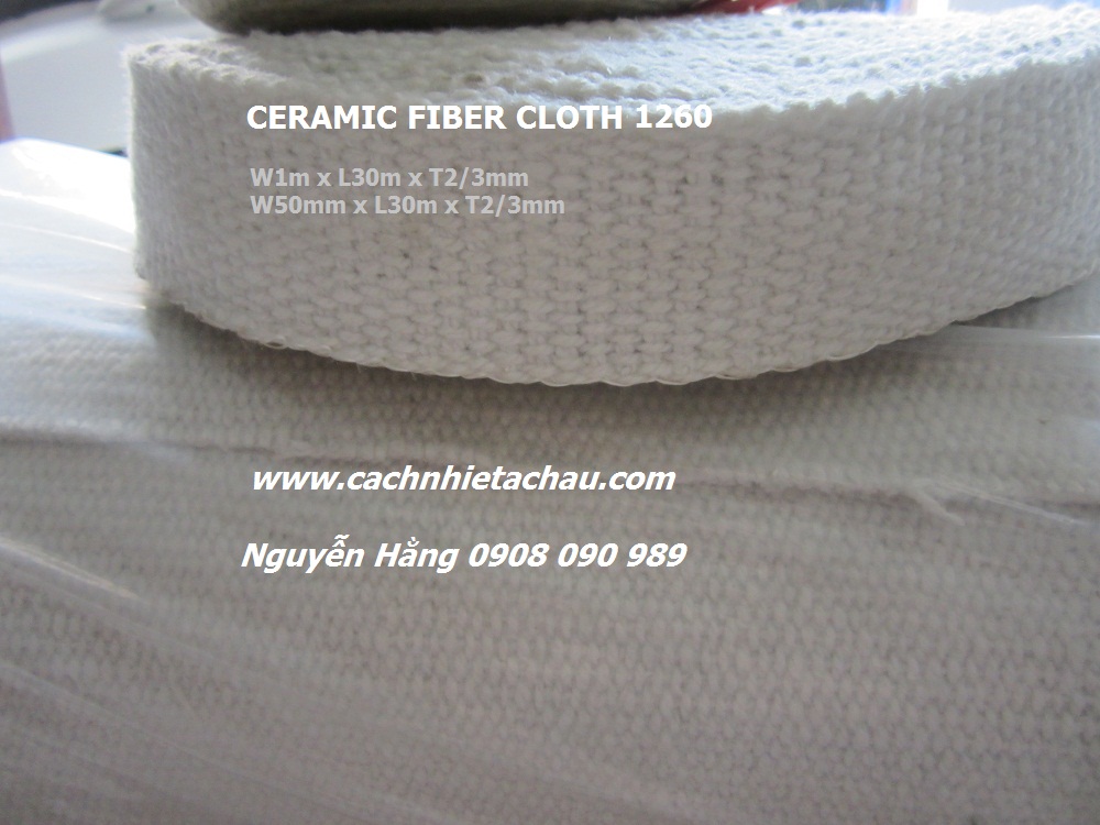 Ceramic Fiber Cloth – Vải ceramic dạng bảng 50mm dày 2/3mm - CÔNG TY ...